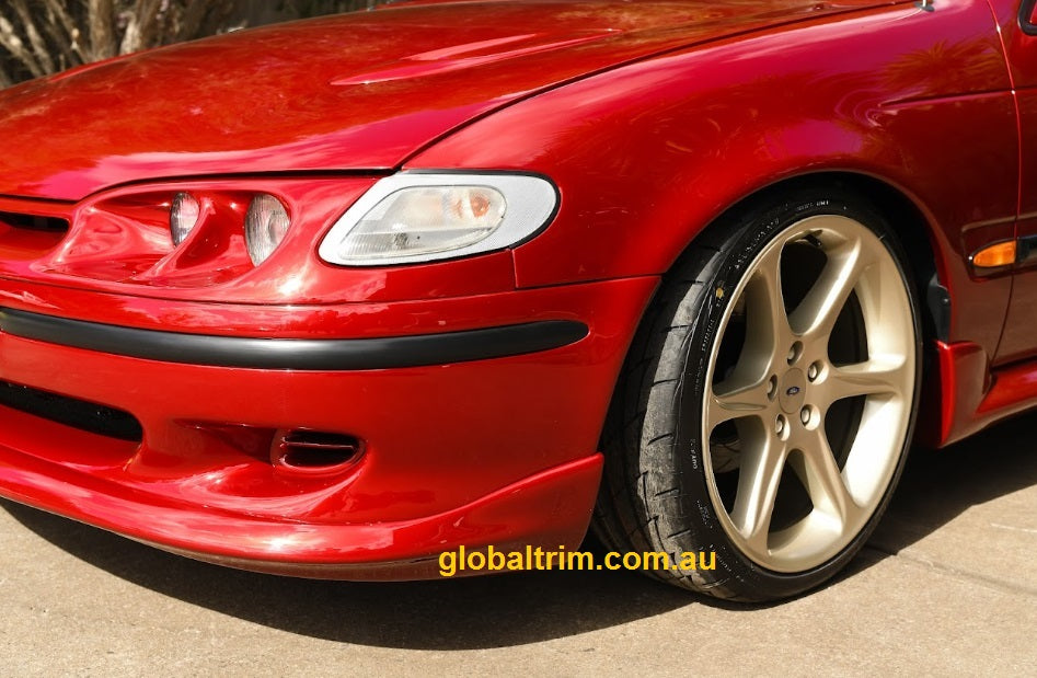 FORD EF EL XH FALCON XR Bumper Mould Insert XR6 XR8 36mm RED or BLACK ...
