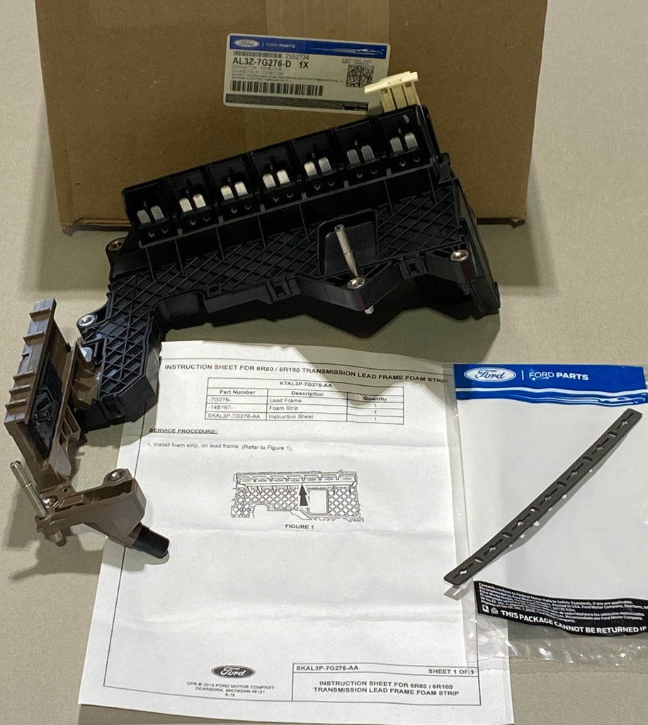 FORD 6R80 TRANSMISSION CONTROL MODULE LEAD FRAME CONNECTOR VALVE BODY ...