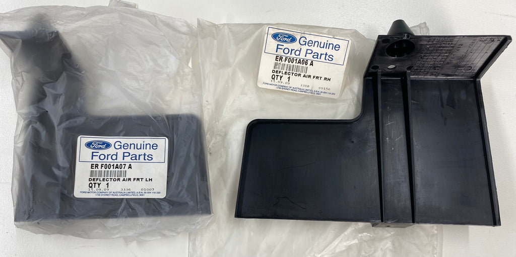 FORD AU XR6 XR8 FALCON FRONT BUMPER AIR DEFLECTOR PAIR ERF001A06A RH E ...