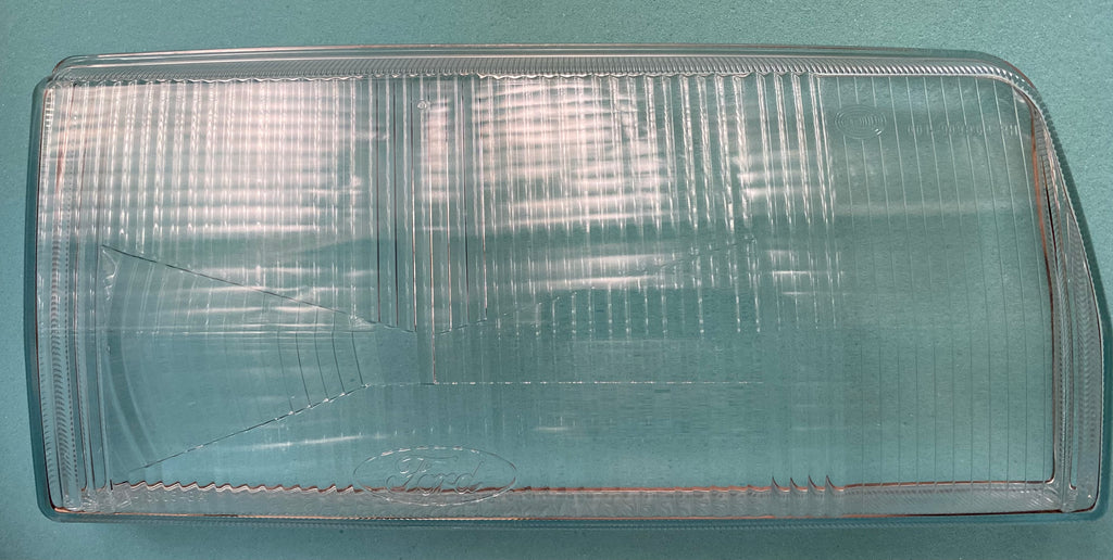 FORD HEADLAMP GLASS LENS XE FAIRMONT GHIA ESP - NOS XE13011C XE13011D ...