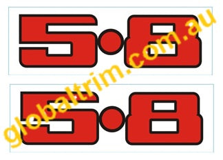 FORD XD XE XF ENGINE BAY STICKER KIT DECALS FALCON S FAIRMONT GHIA ESP ...