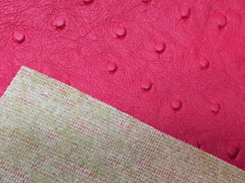 Upholstery Vinyl fake OSTRICH Skin PVC 140cm Wide for furniture handba ...