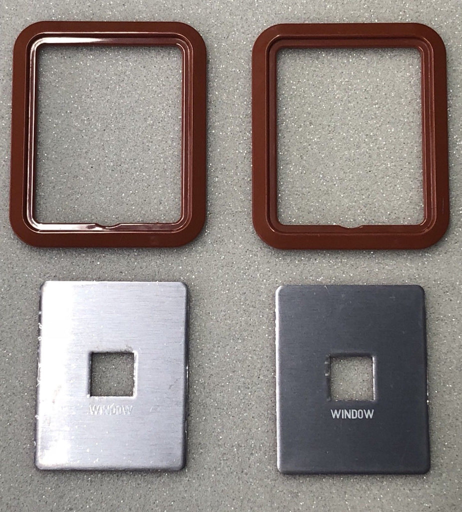 FORD XE Sierra Tan window switch plate & surround PAIR Fairmont ZK Fai ...
