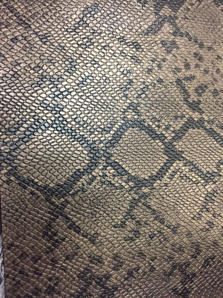 Upholstery Vinyl Snake Skin PVC 140cm Wide – GlobalTrim