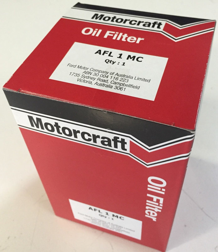 FORD Oil Filter AFL1 XC COBRA XD XE ESP XF Ghia 6 cylinder V8 Falcon F ...