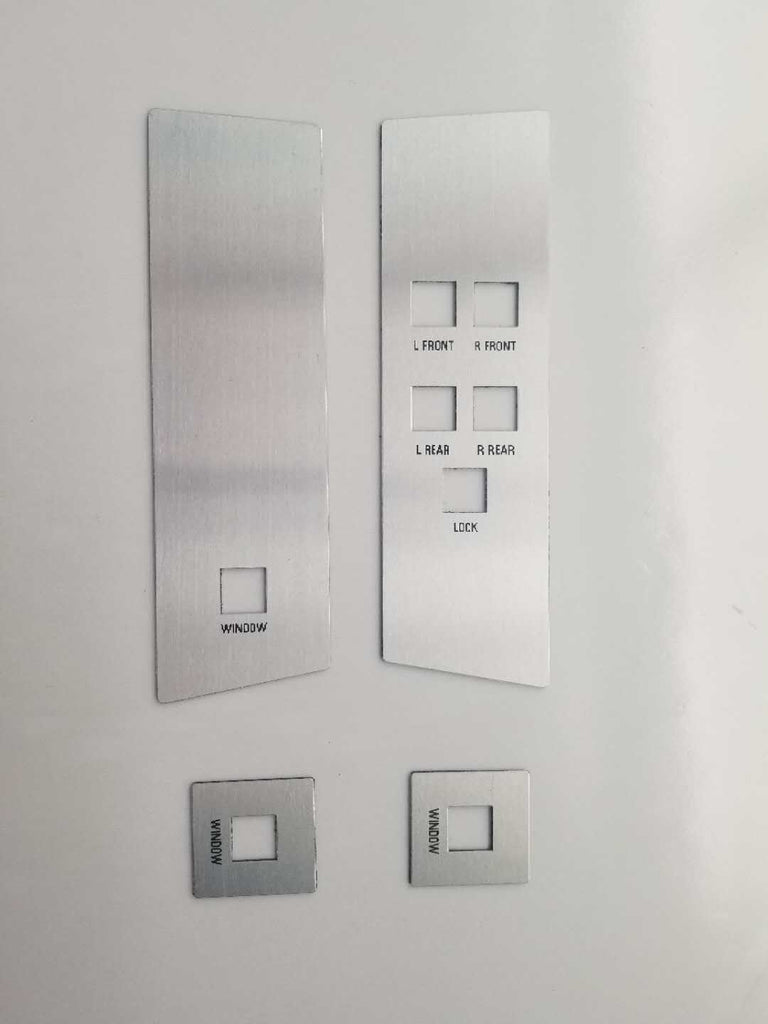 FORD XC power window switch plate set HARDTOP COUPE Falcon 500 Fairmon ...