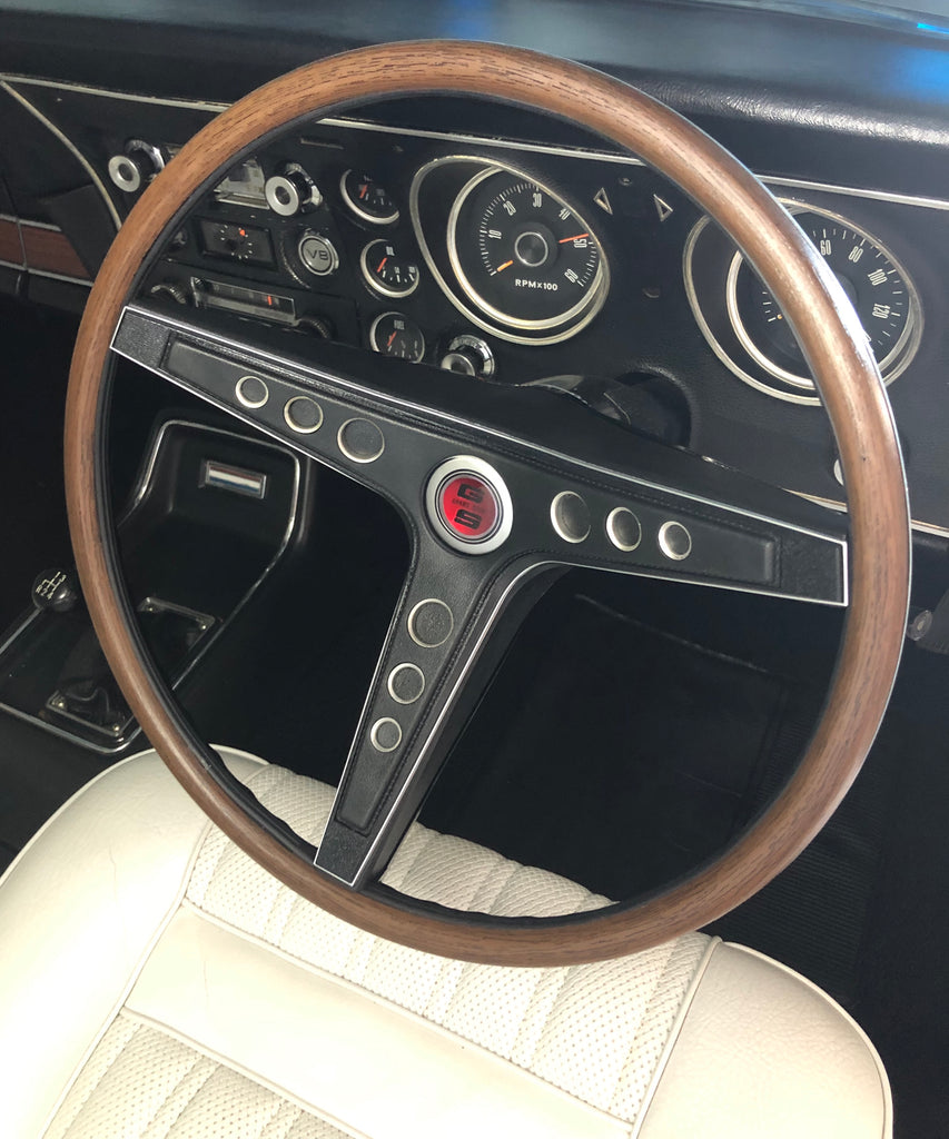 FORD XW XY GS GT STEERING WHEEL FAIRMONT FALCON FAIRLANE FUTURA ZC ZD ...