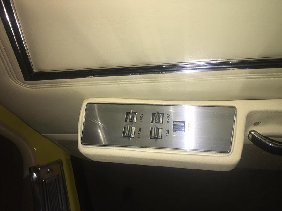 FORD XC power window switch plate set HARDTOP COUPE Falcon 500 Fairmon ...