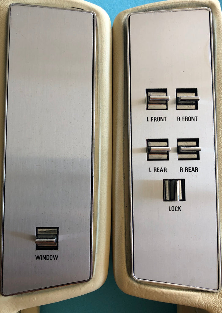 FORD XC ZH power window switch plate set Falcon 500 Fairmont GXL Fairl ...