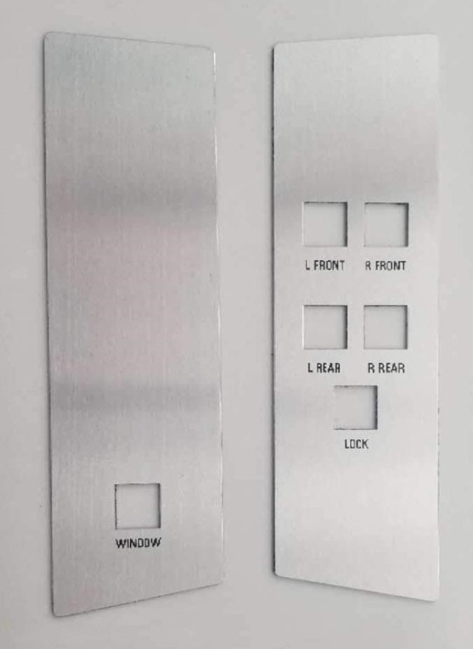 FORD XC ZH power window switch plate set Falcon 500 Fairmont GXL Fairl ...