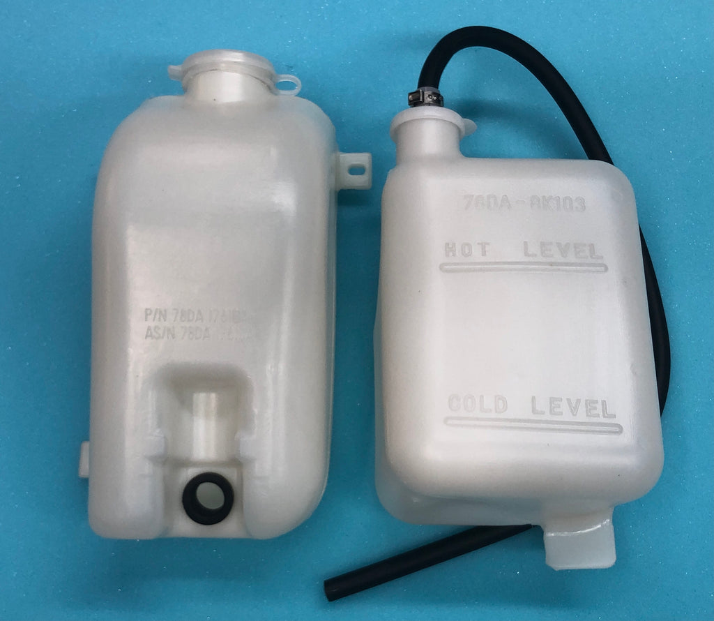 FORD Radiator V8 Overflow & windshield washer reservoir pair with scre ...